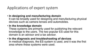 What is expert system.pptx | Artificial Intelligence | Technology ...