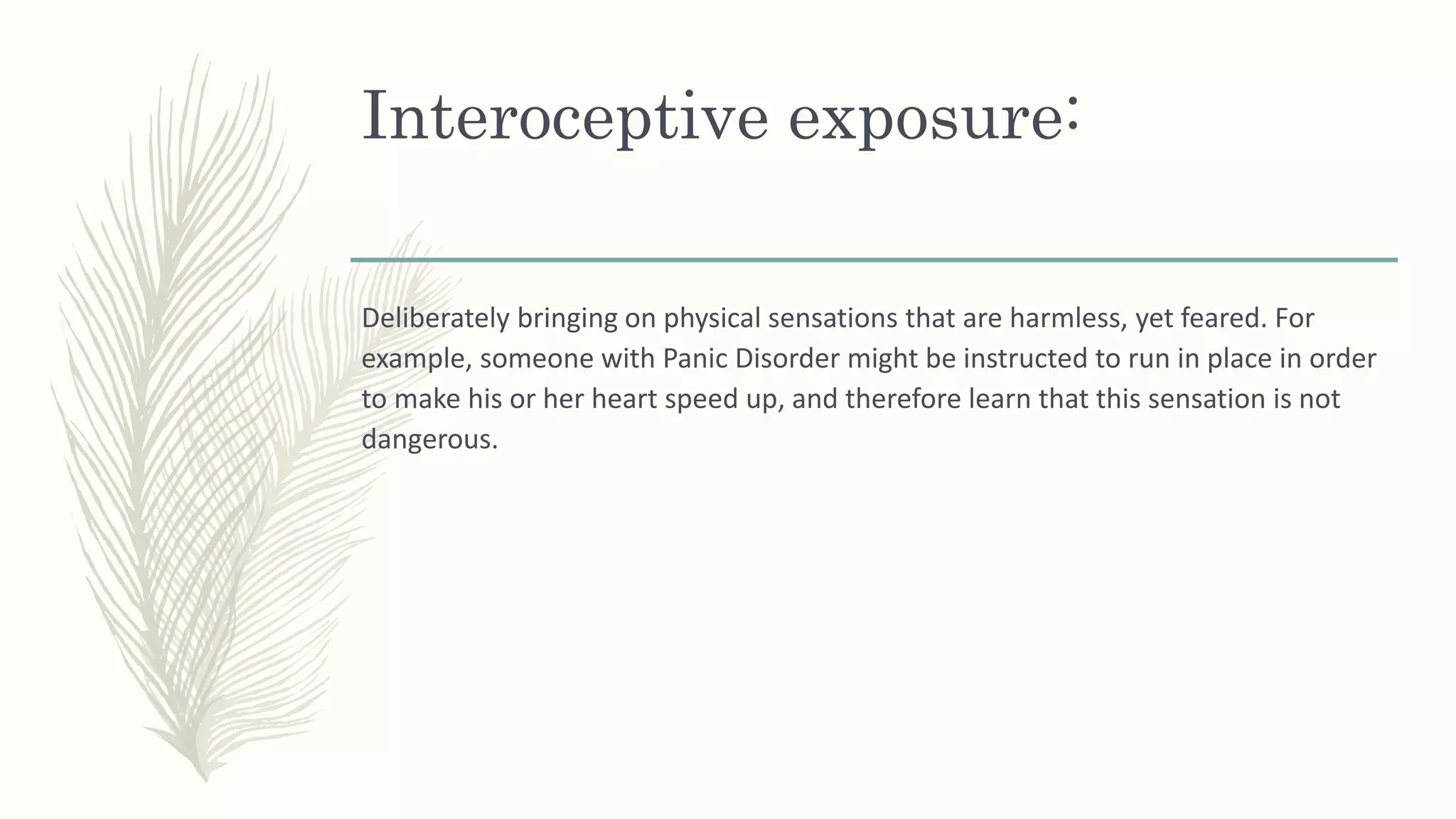 The exposure therapy | PPTX