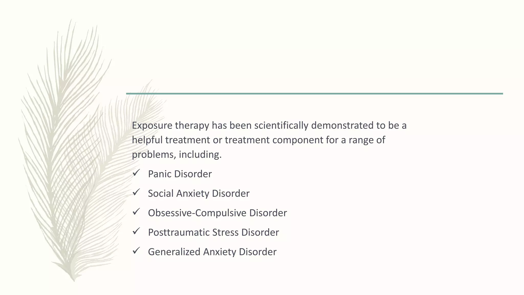 The exposure therapy | PPTX