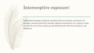 The exposure therapy | PPTX