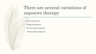 The exposure therapy | PPTX