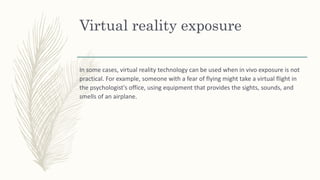 The exposure therapy | PPTX