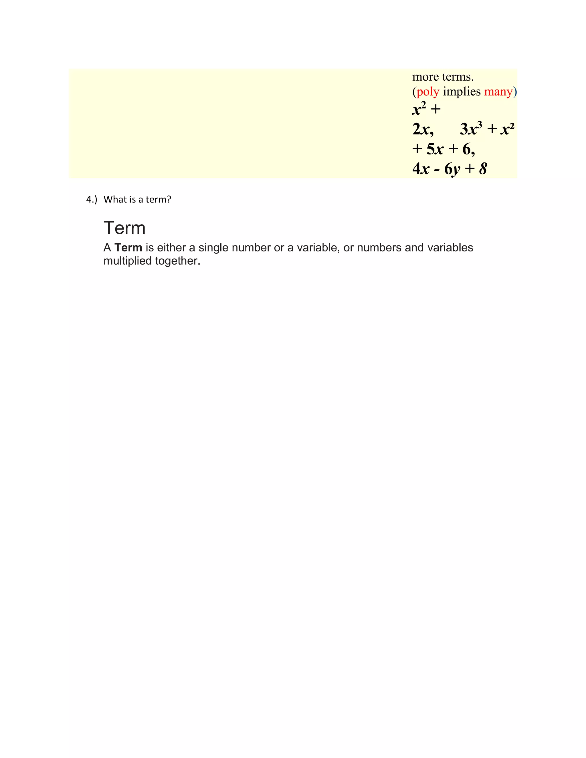 What is expression | DOCX | Programming Languages | Computing