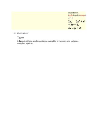 What is expression | DOCX | Programming Languages | Computing