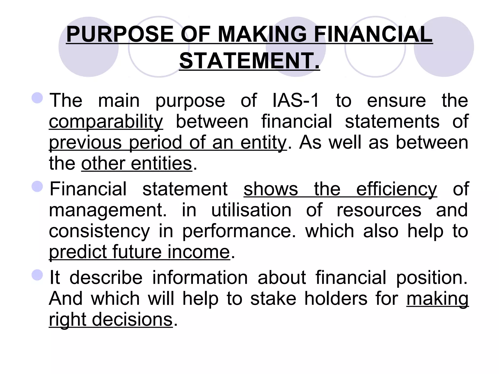 What is external financial report | PPT