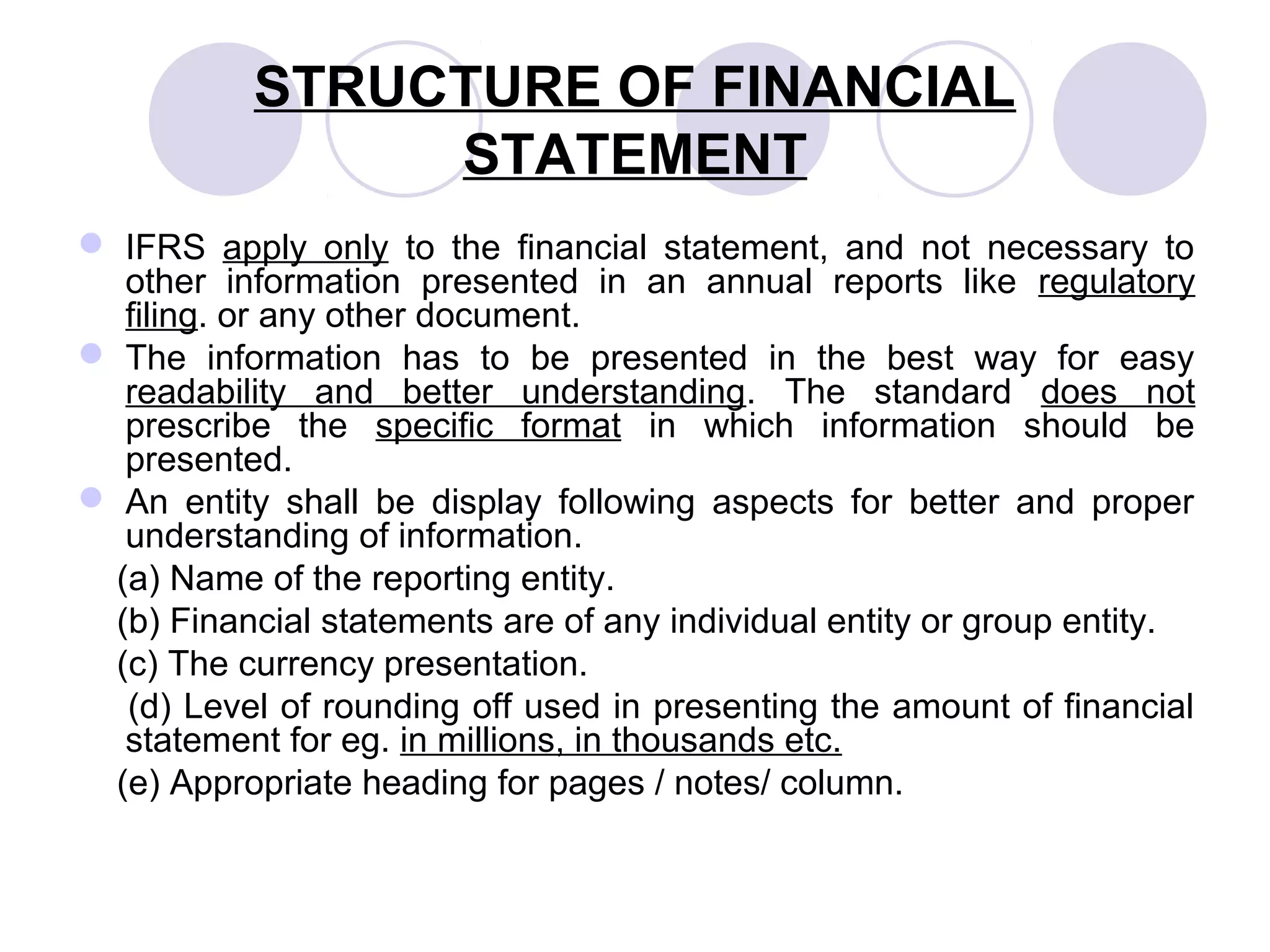 What is external financial report | PPT