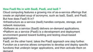 What is FAAS Function as a service Explained | PPTX
