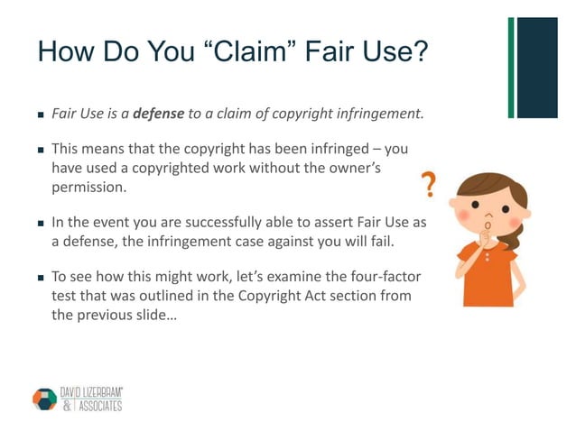 What Is Fair Use? | PPTX | Law