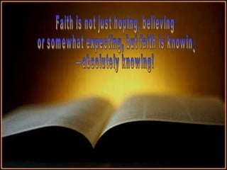 What is faith | PPS | Christianity | Religion & Spirituality