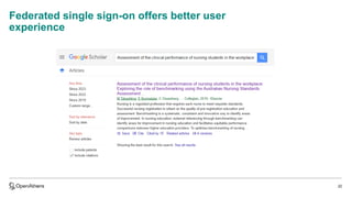 What is federated single sign-on? | PPT