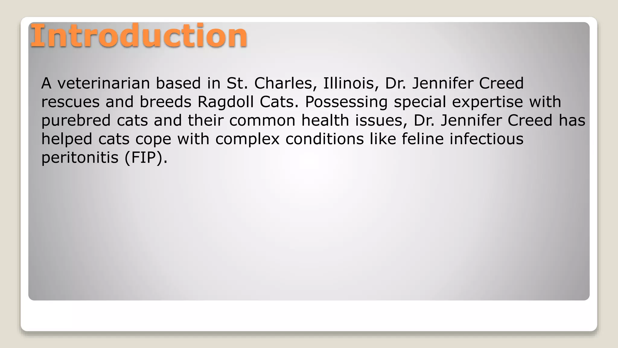 What Is Feline Infectious Peritonitis? | PPTX