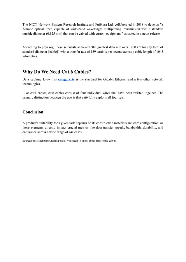 What is Fiber Optics - Definition, Meaning & Explanation.pdf | Computer ...