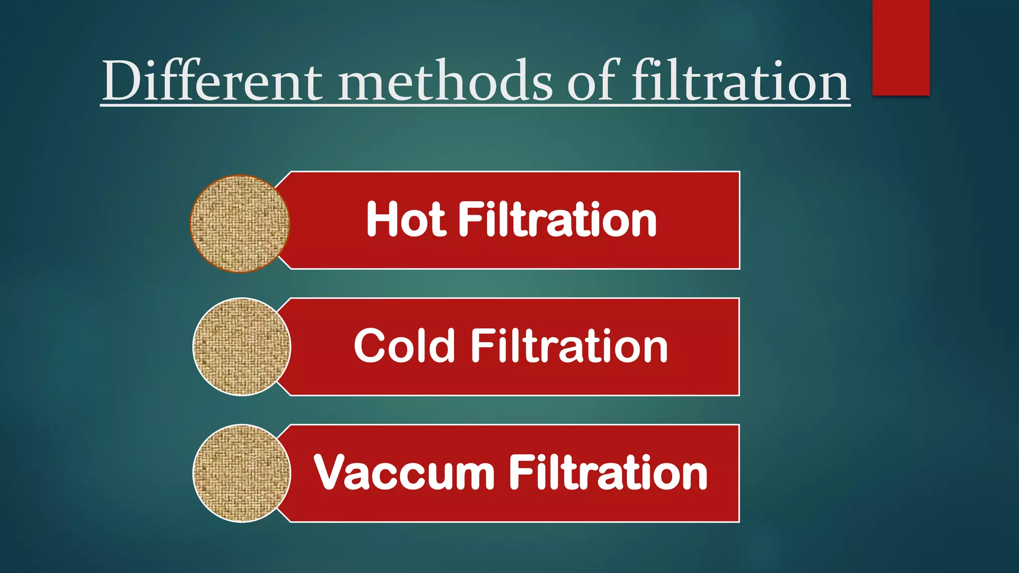 FILTRATION AND ITS TYPES methods of filtration | PDF
