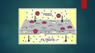 FILTRATION AND ITS TYPES methods of filtration | PDF
