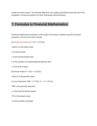 What is financial algebra? Fully Updated with 15 Question | PDF