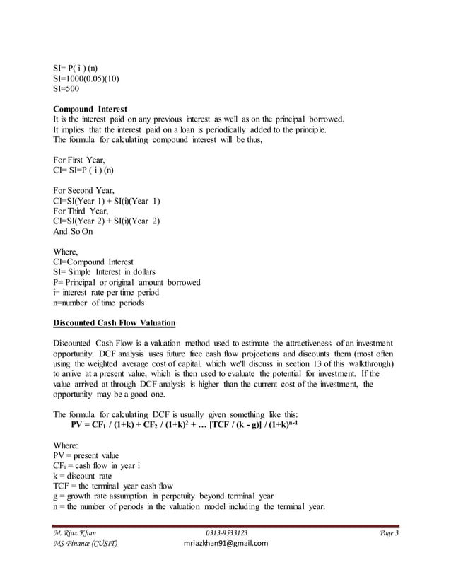 What is Financial Management - Short notes | DOCX