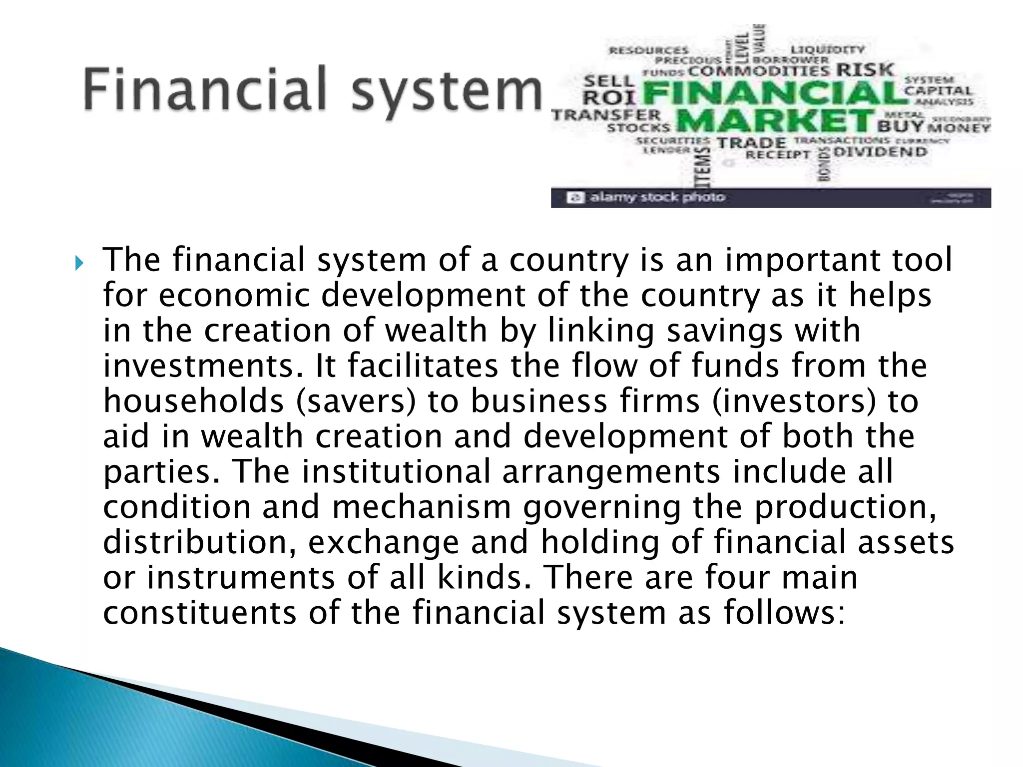 What is financial system | PPTX