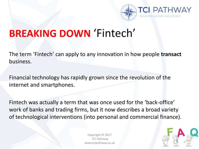 WHAT IS FINTECH | PPTX