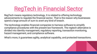 What is FinTech- Technology in Finance | PPTX
