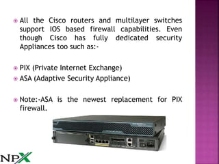 What is Firewall? | PPTX