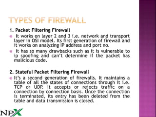 What is Firewall? | PPTX
