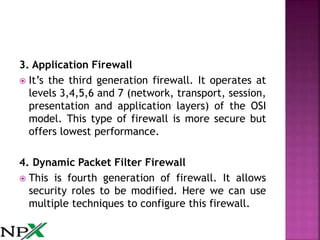 What is Firewall? | PPTX