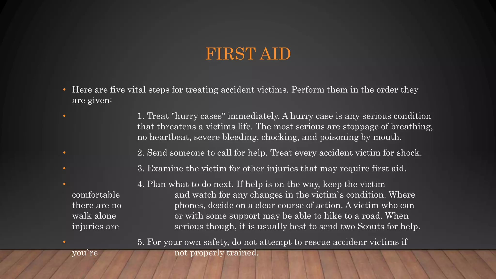 What is first aid | PPTX