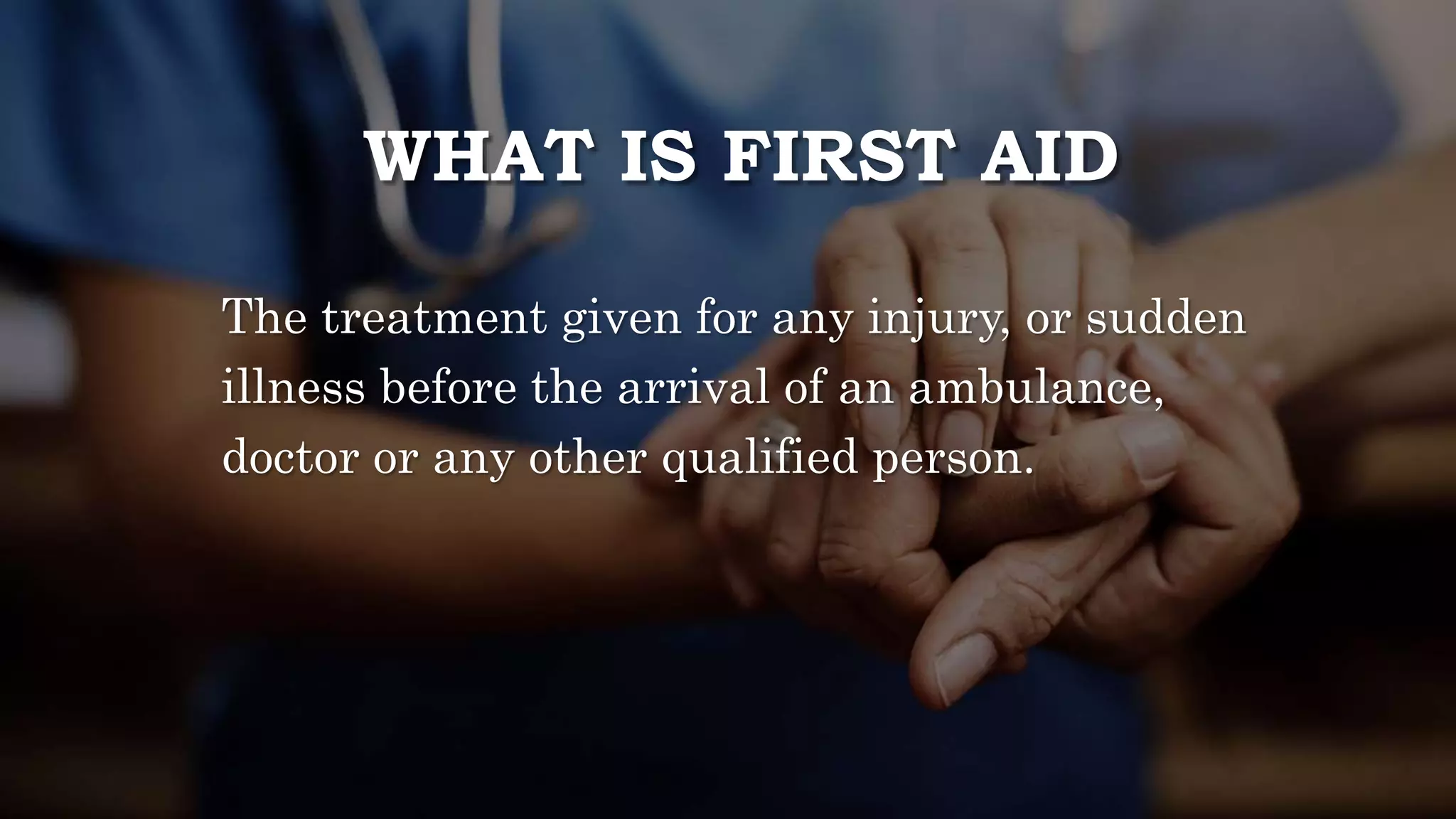 What is First Aid.pptx