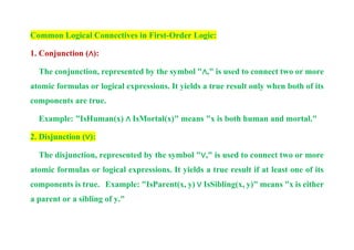 What is First Order Logic in AI or FOL in AI.docx | Programming ...