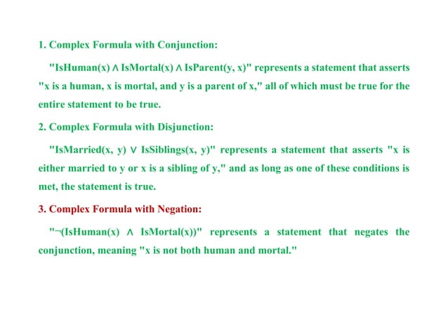 What is First Order Logic in AI or FOL in AI.docx | Programming ...