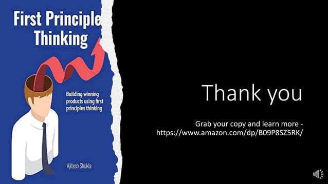 What is first principles thinking | PPTX | Science