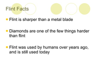 What is flint? | PPT