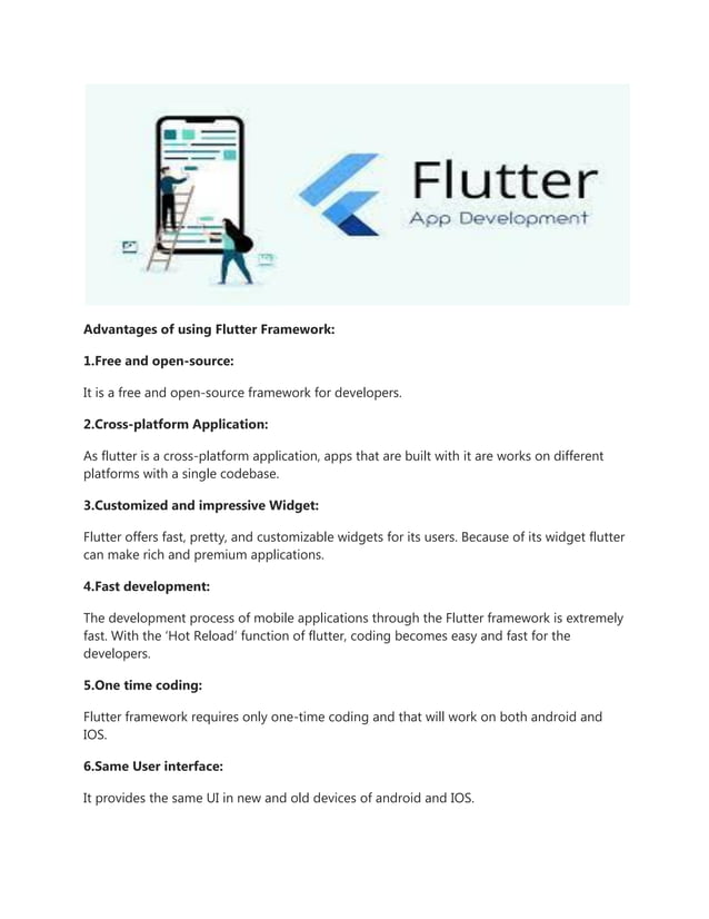 What is flutter app development | PDF | Operating Systems | Computer Software and Applications