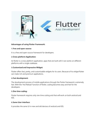 What is flutter app development | PDF