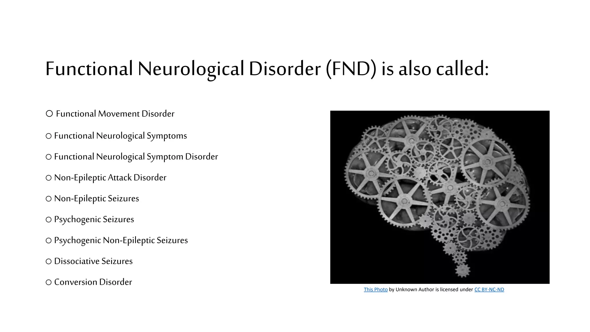 What is Functional Neurological Disorder? | PPTX
