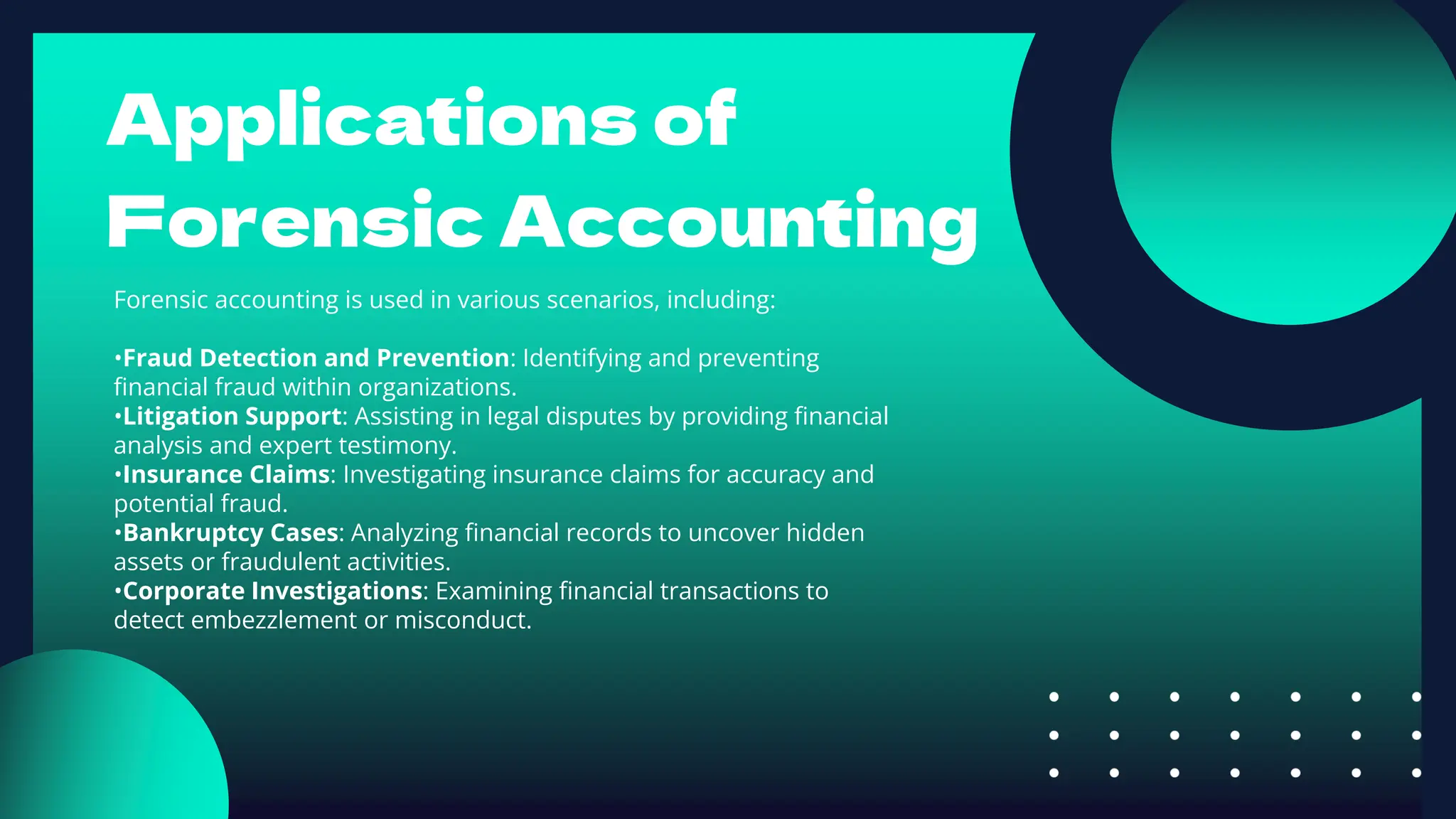 What is Forensic Accounting and How Does It Work? | PPTX