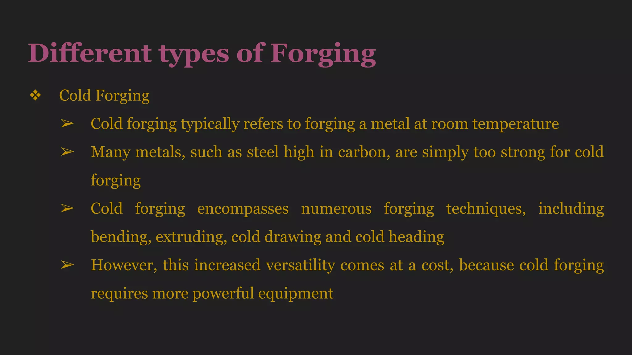 What is forging..!! | PPT