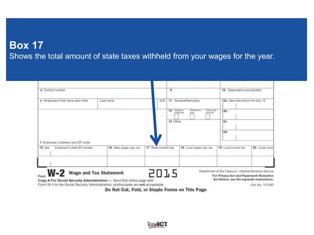 What Is Form W-2 and How Does It Work? | PPTX | Personal Taxes ...