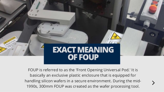 What is FOUP Top-most Benefits of using the 300mm FOUP Wafer Load Port ...