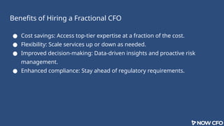 What Is Fractional CFO Presentation - NOW CFO.pptx