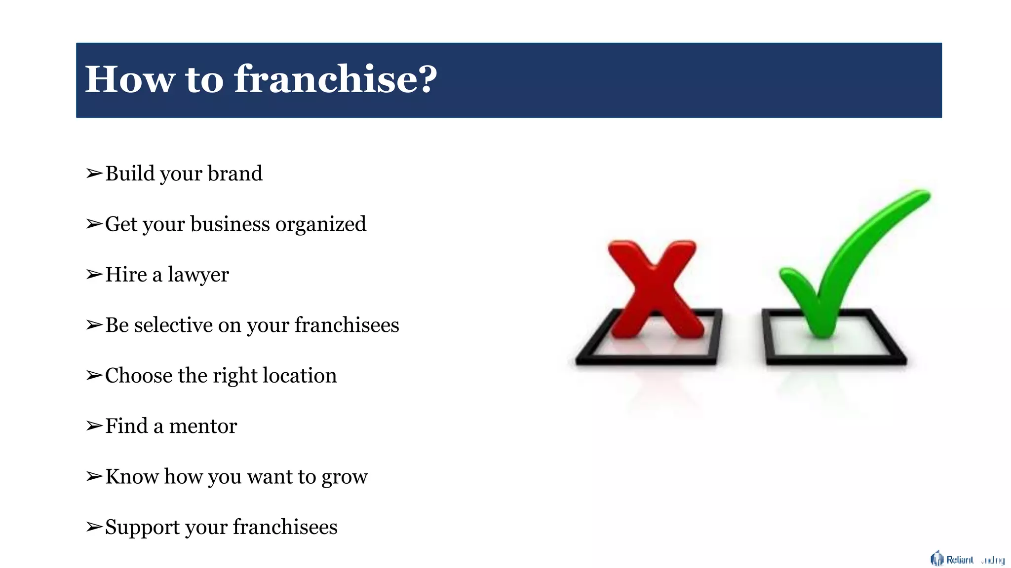 What is franchising and why it is important | PPTX