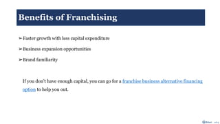 What is franchising and why it is important | PPTX