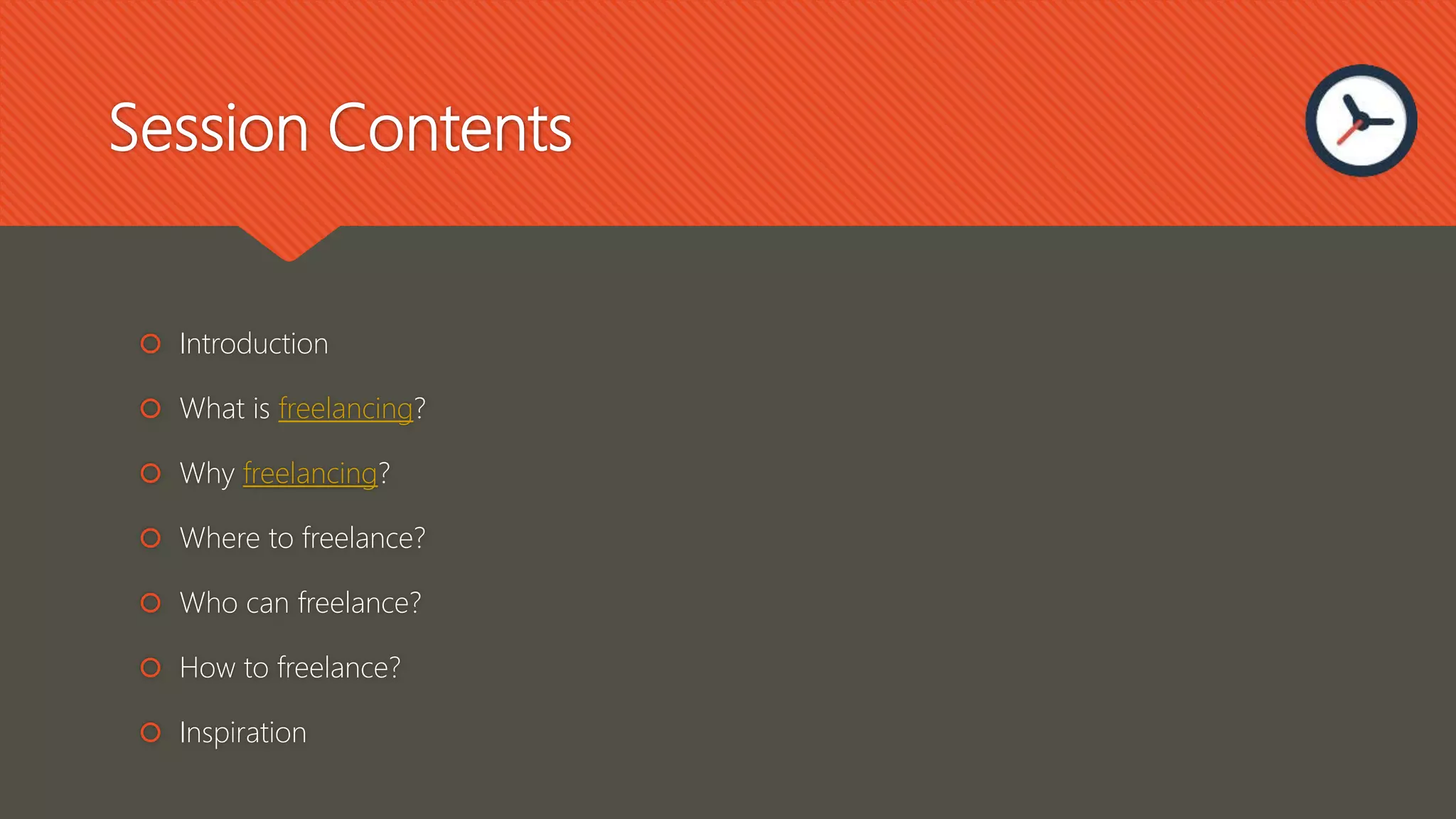 Getting Started with Freelancing | PPT