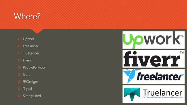 Getting Started with Freelancing | PPT