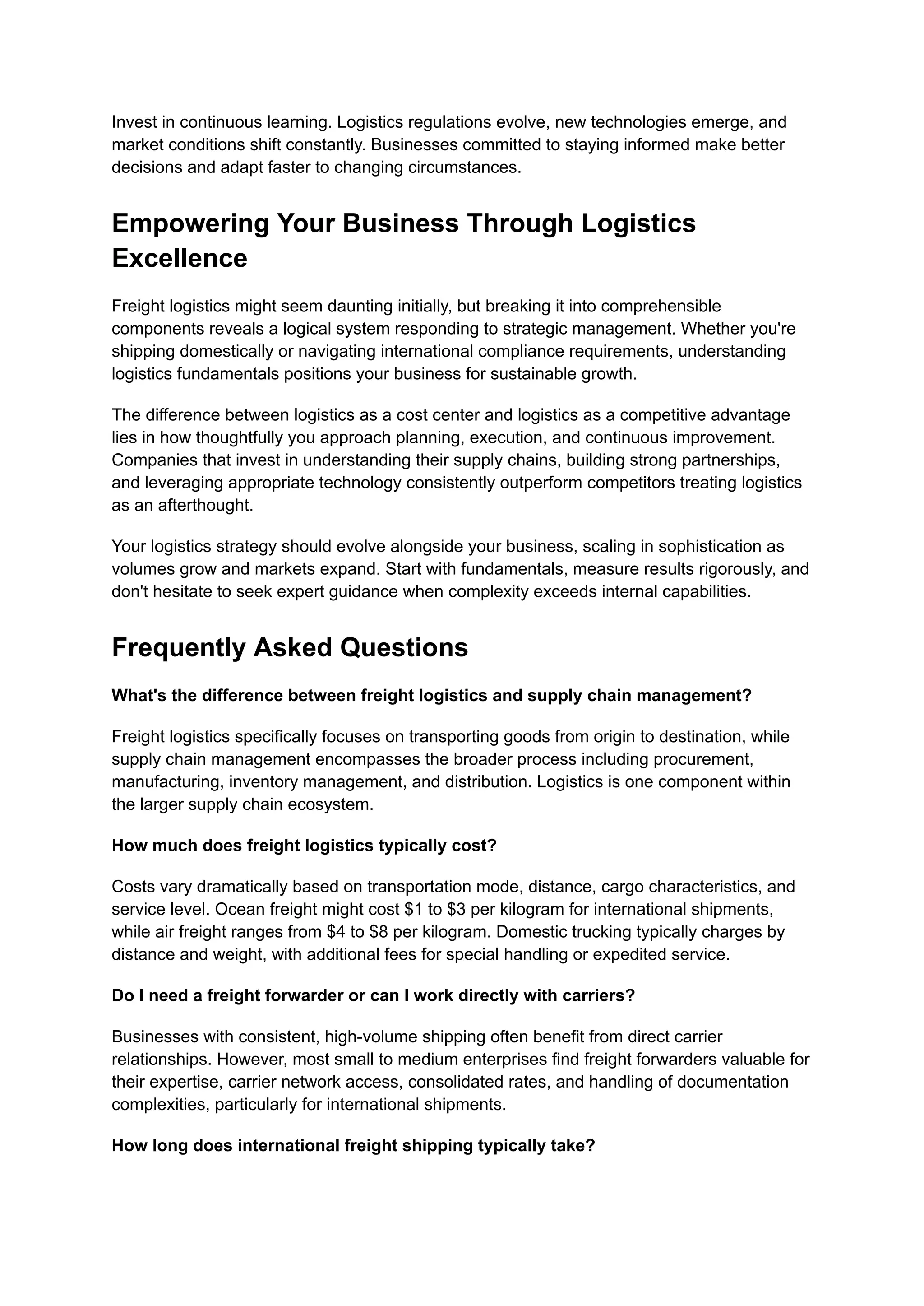 What Is Freight Logistics and How Does It Work_ A Complete Guide for ...