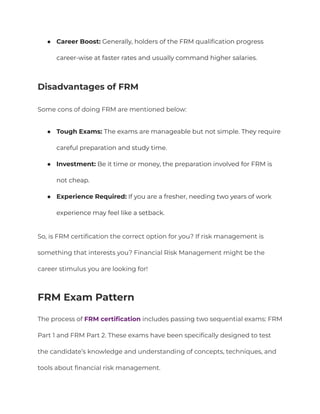 What is FRM? Full Form, Course Details & Fees | PDF
