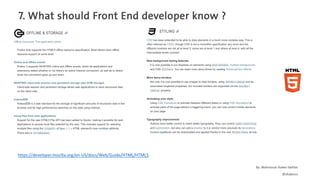 What is front-end development ? | PPT