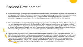 Full Stack Developer Course in Chandigarh | PPT