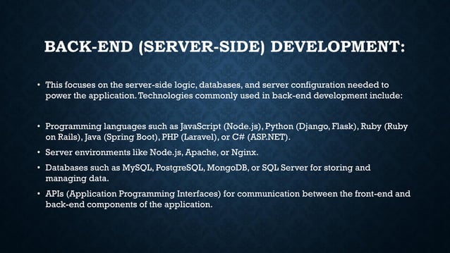 what is Full Stack Development information.pdf