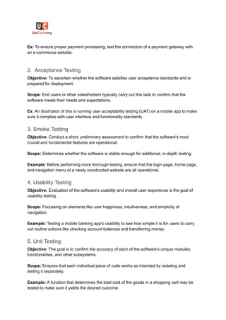 What is Functional Testing? Types and Examples | PDF